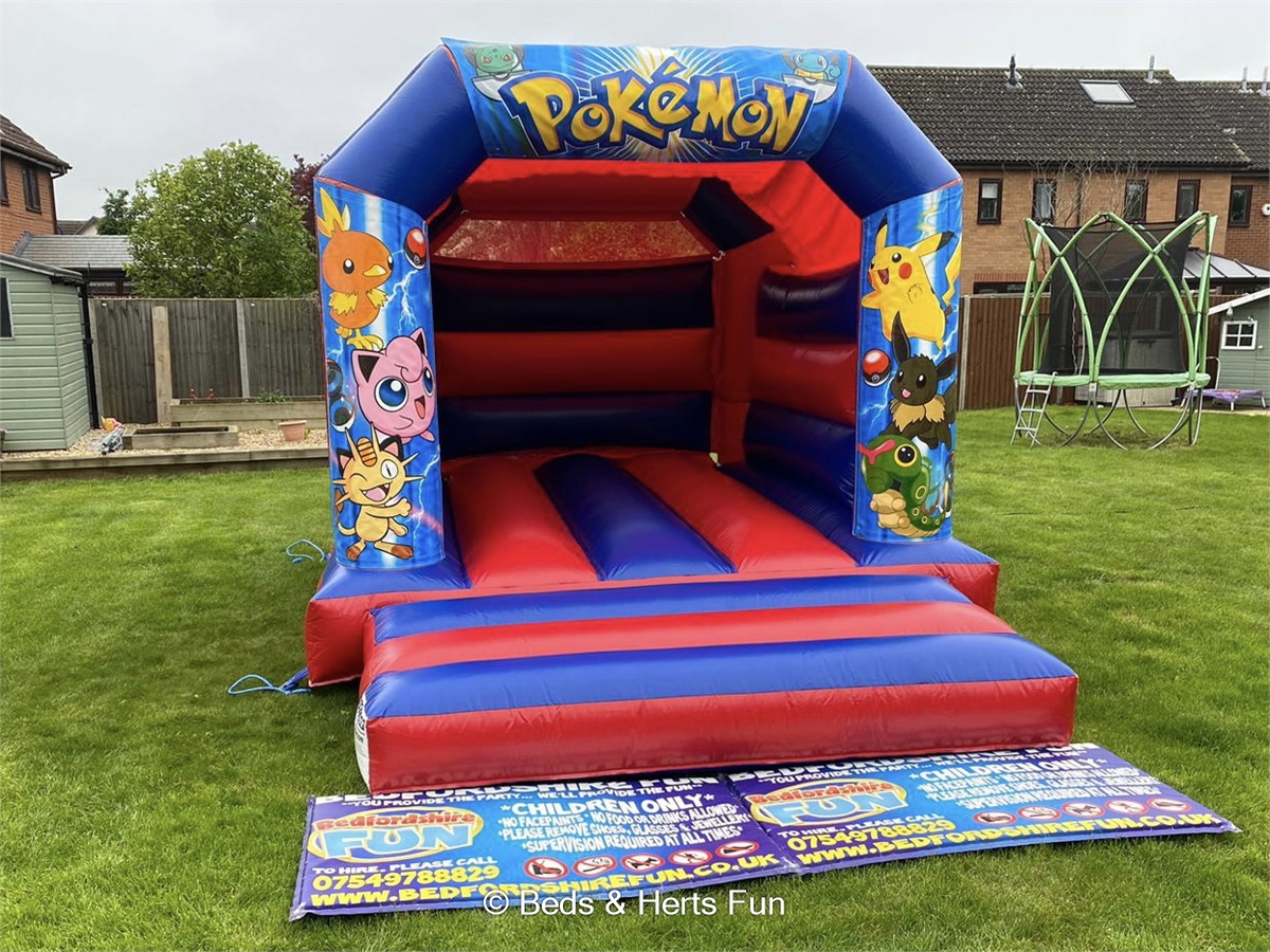 Pokemon Bouncy Castle - Bouncy Castle & Softplay Hire in Parts of ...